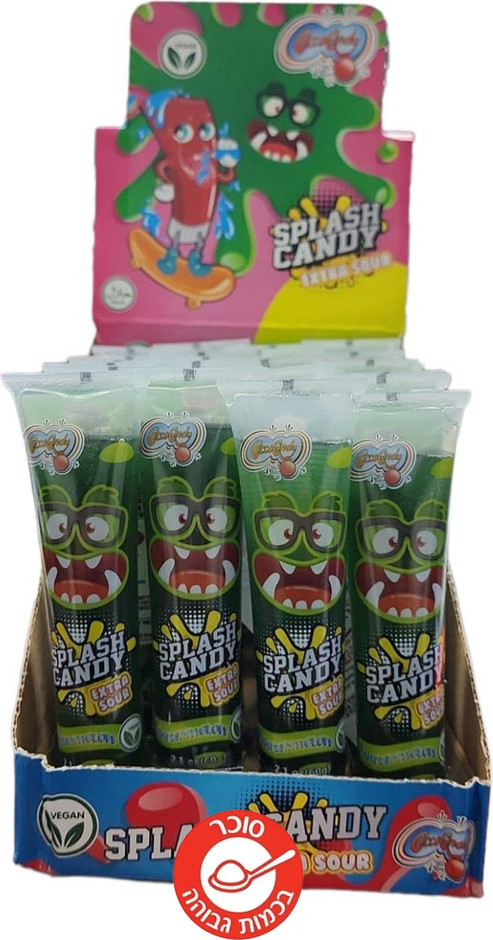 ‫Teimim - Splash Candy Extreme Sour Apple ספלאש ג'ל סופר חמוץ בטעם תפוח ...