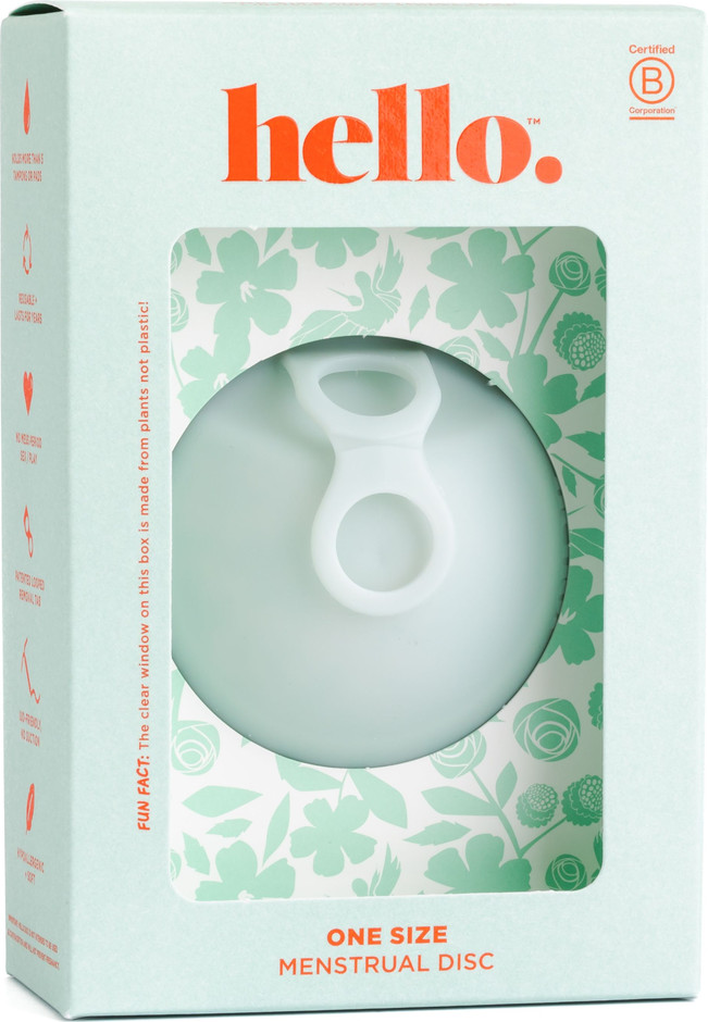 ‫HELLO - הלו דיסק - גביעונית דיסק החדשה לווסת HELLO DISC | סופר-פארם‬